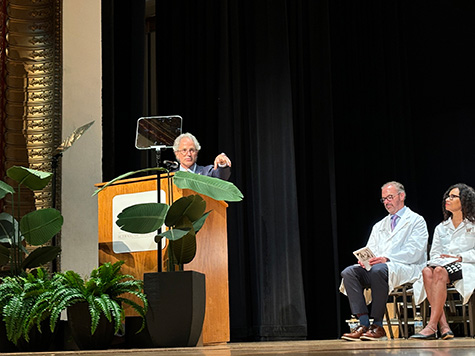 Class of 2028 officially welcomed into the medical profession during ...